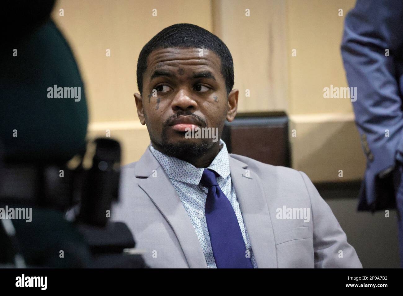 Suspected shooting accomplice Dedrick Williams awaits the jury decision ...