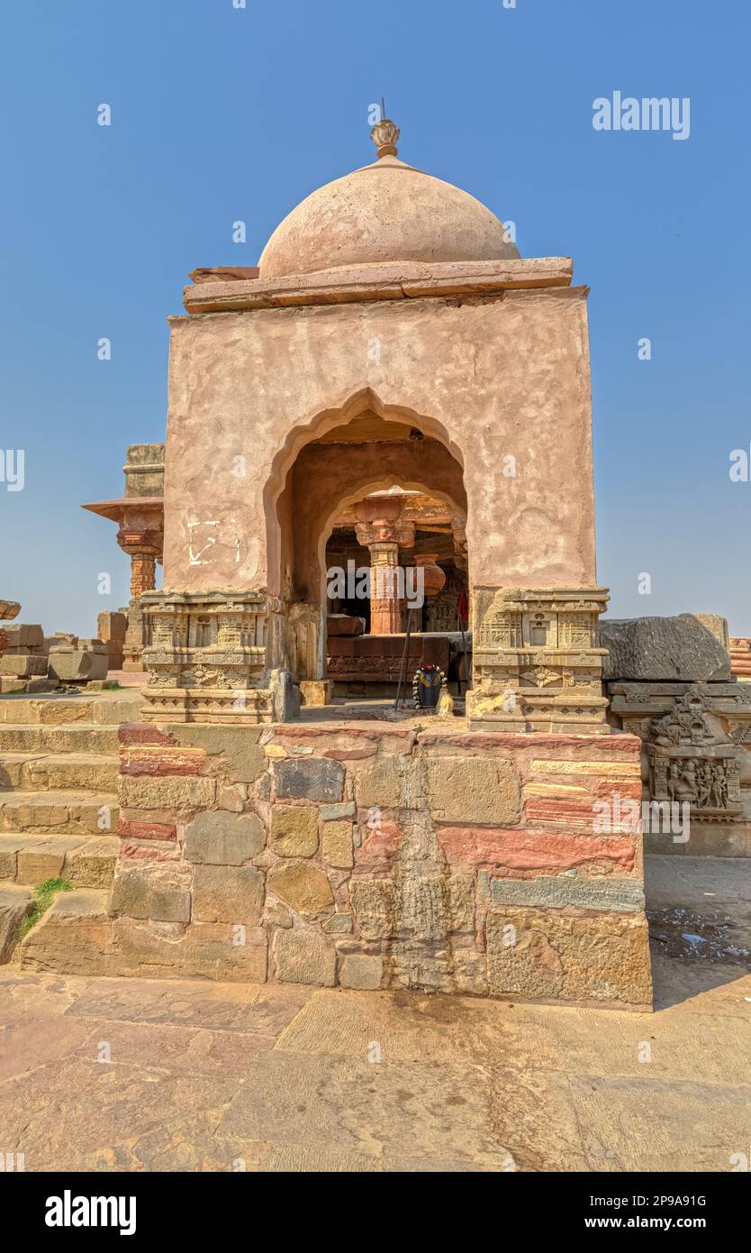 Harshat Mata Temple historical remains in Abhaneri India Stock Photo ...