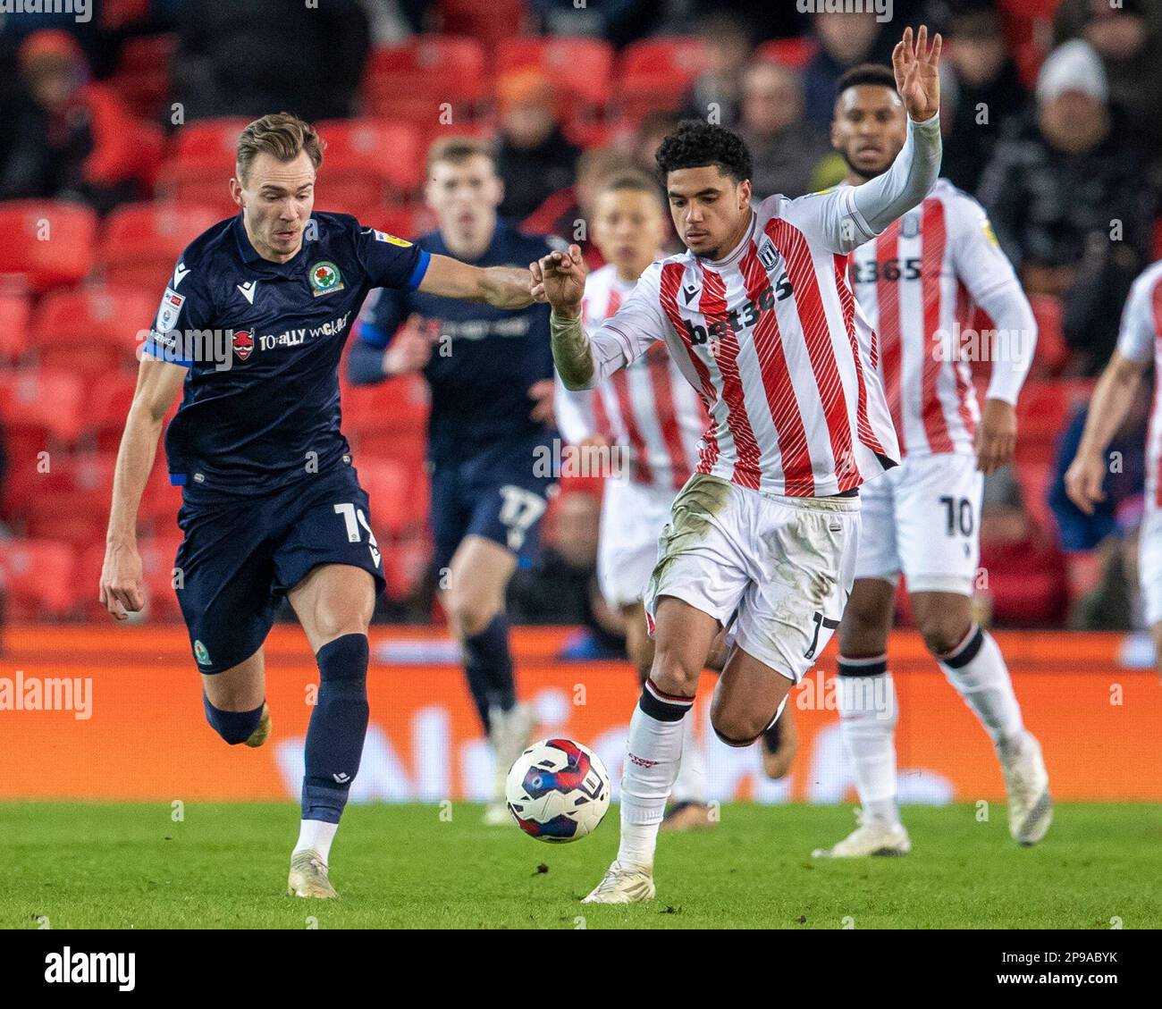 10th March 2023; Bet365 Stadium, Stoke, Staffordshire, England; EFL ...
