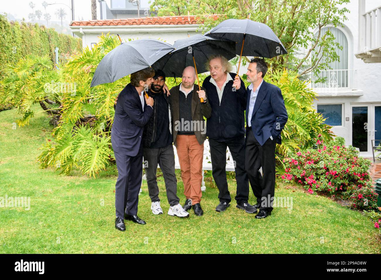 LOS ANGELES 20230310Swedish director Ruben Östlund and actors Arvin ...