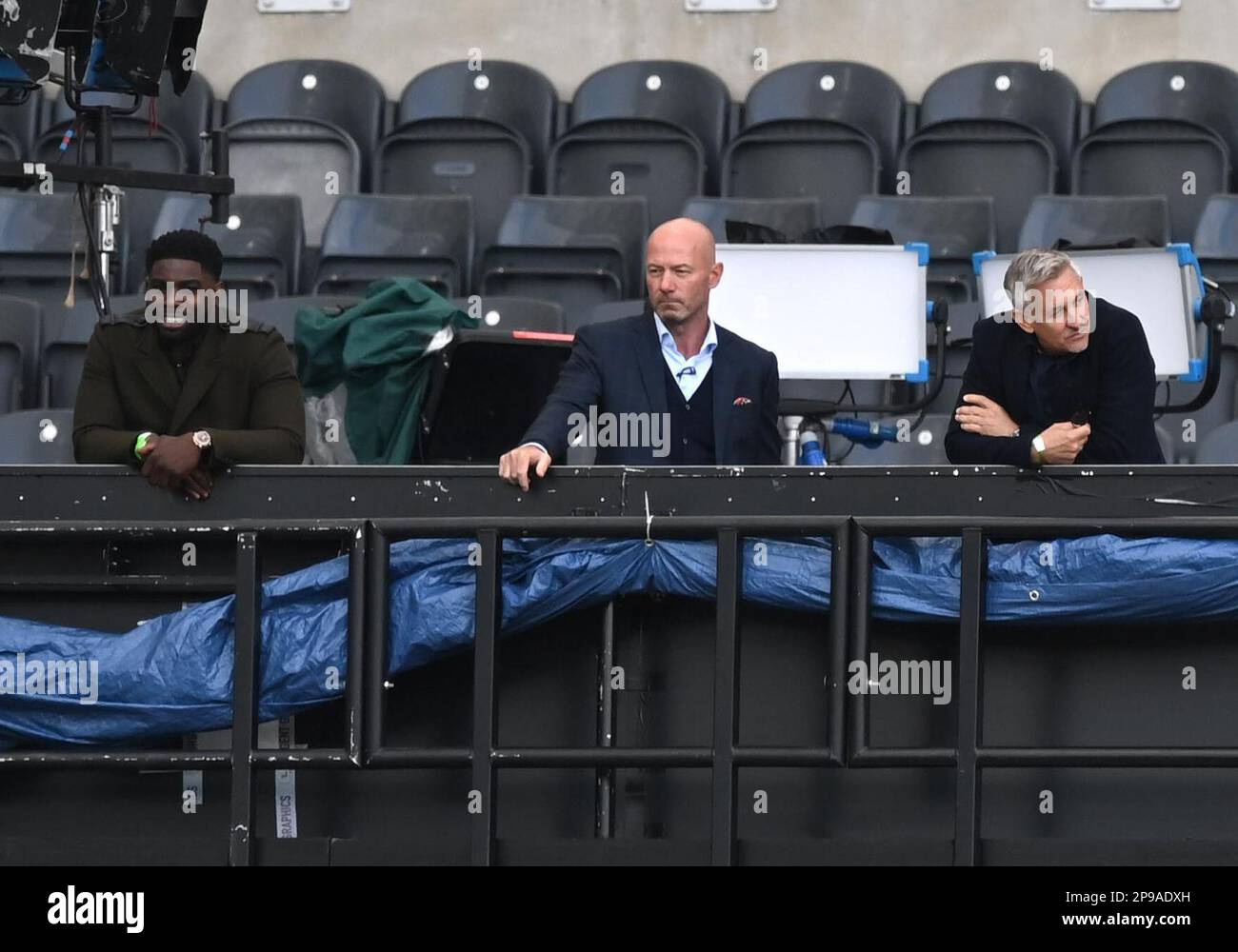 File photo dated 28-06-2020 of Micah Richards, Alan Shearer and Gary ...