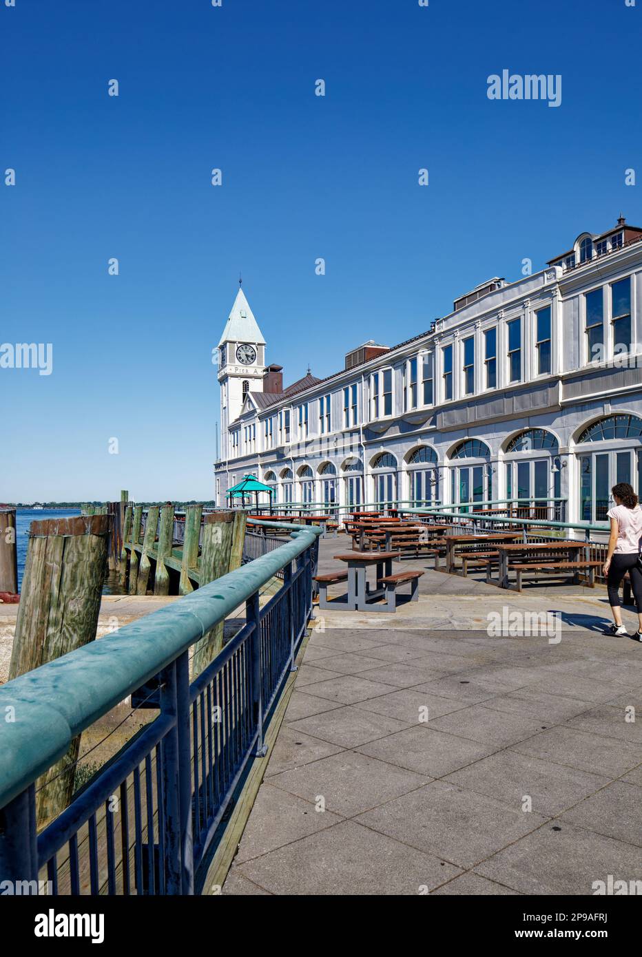 Pier A, Hudson River, is the last surviving masonry pier in New York ...