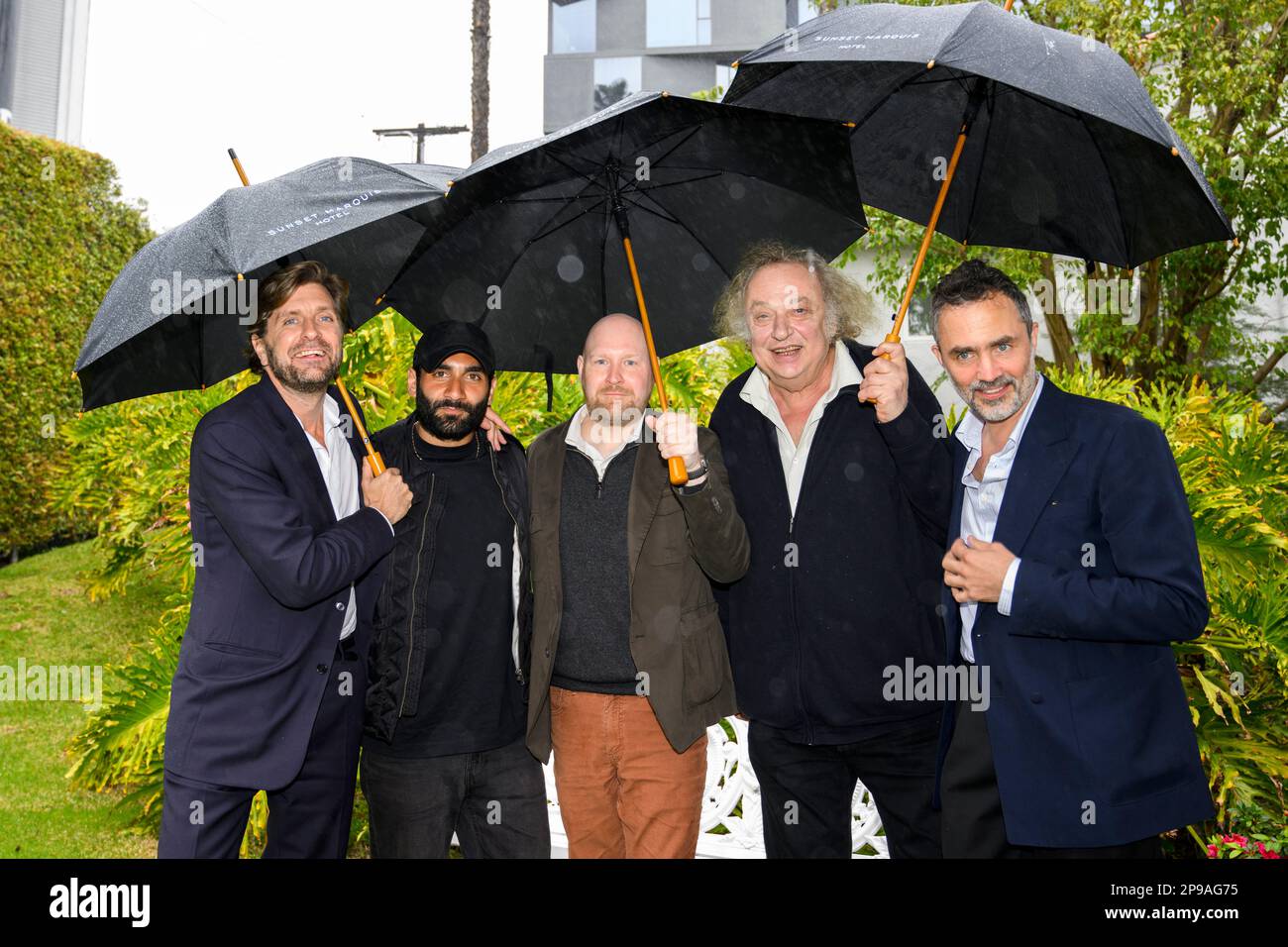 LOS ANGELES 20230310Swedish director Ruben Östlund and actors Arvin ...