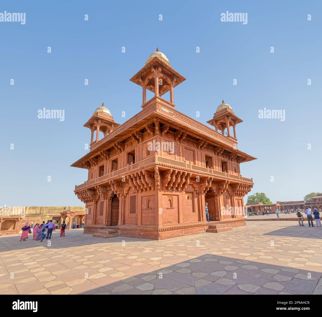 Panch Mahal historical place in Uttar Pradesh India Stock Photo - Alamy