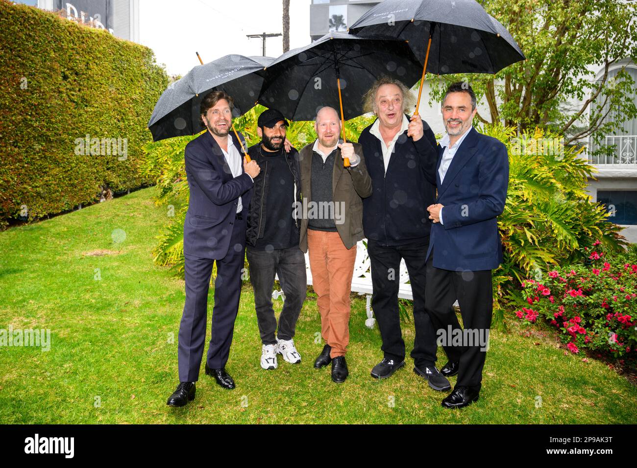 LOS ANGELES 20230310Swedish director Ruben Östlund and actors Arvin ...