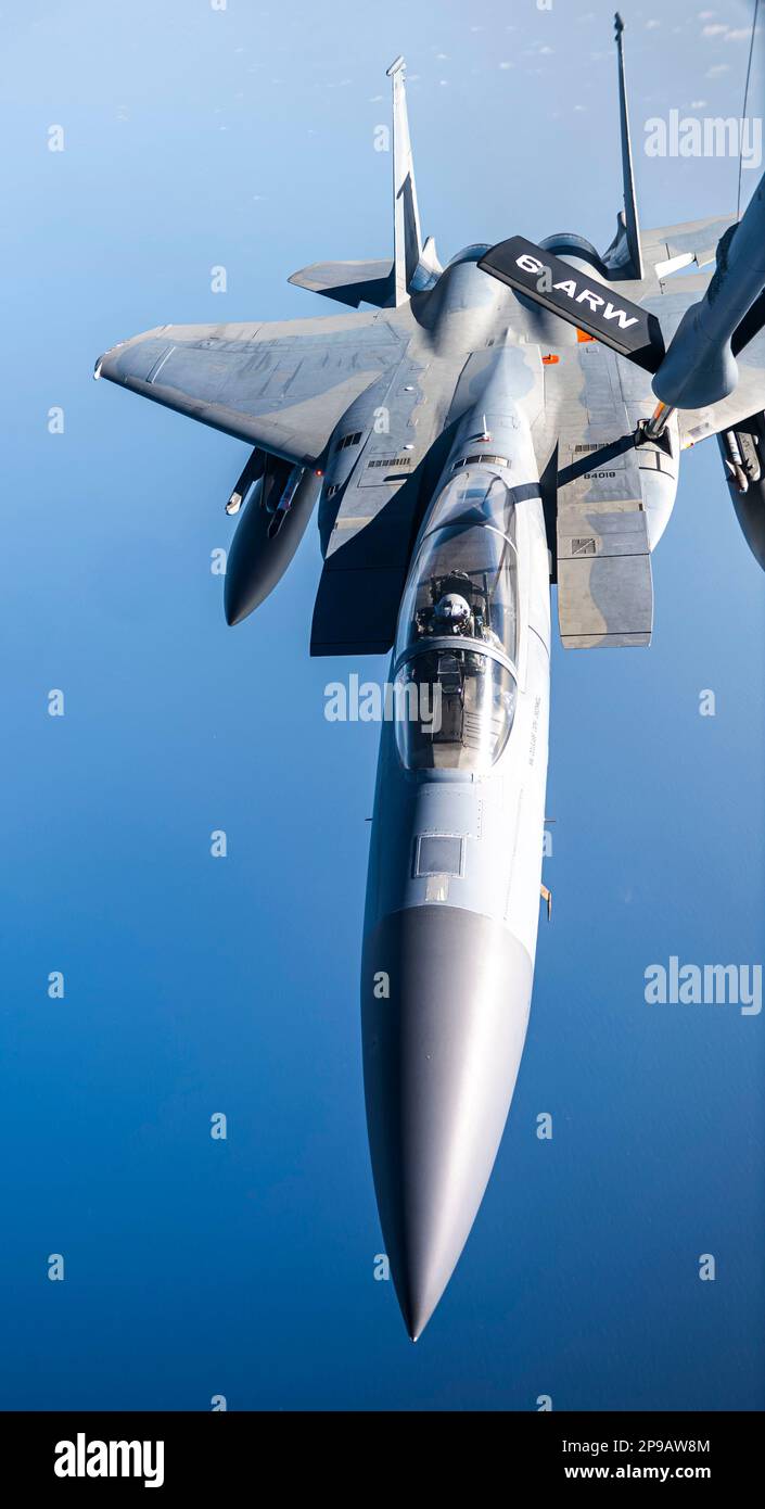 An F-15 Eagle assigned to the 96th Test Wing, Eglin Air Force Base ...