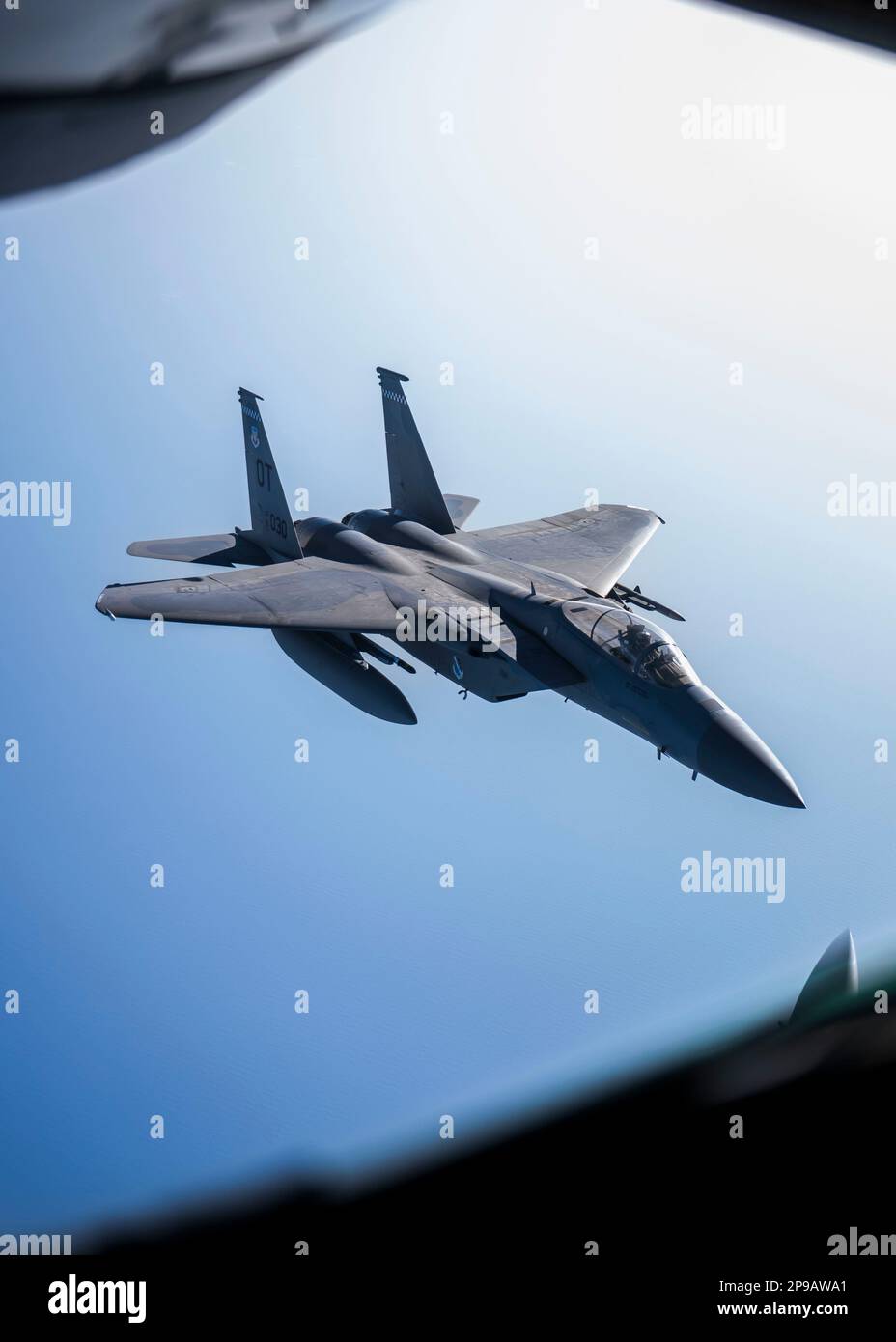 An F-15 Strike Eagle assigned to the 96th Test Wing, Eglin Air Force ...