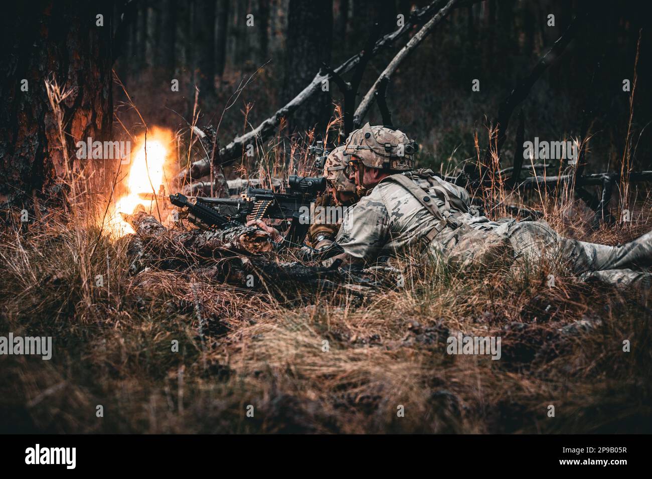 Paratroopers assigned to the 3rd Brigade Combat Team, 82nd Airborne ...
