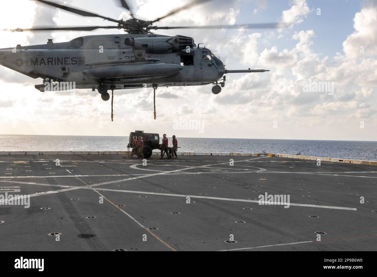 U.S. Marines with Combat Logistics Battalion 31, 31st Marine ...