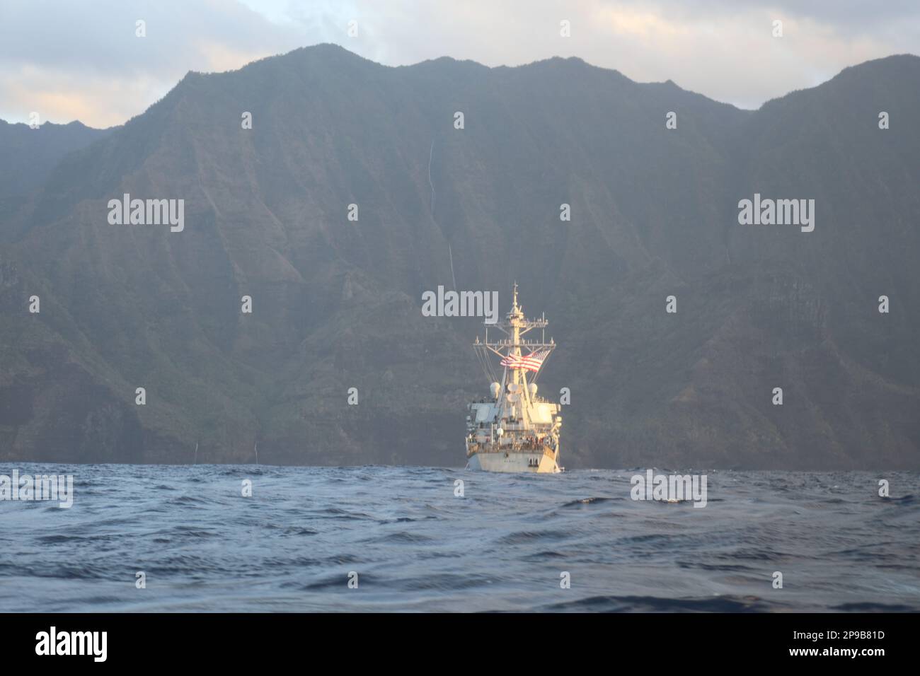 (06 March, 2023) - Pictured is Arleigh Burke-class guided-missile ...