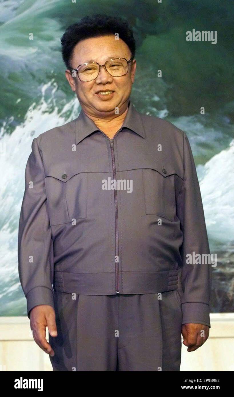** FILE ** In this Oct. 23, 2000 file photo, North Korean leader Kim ...