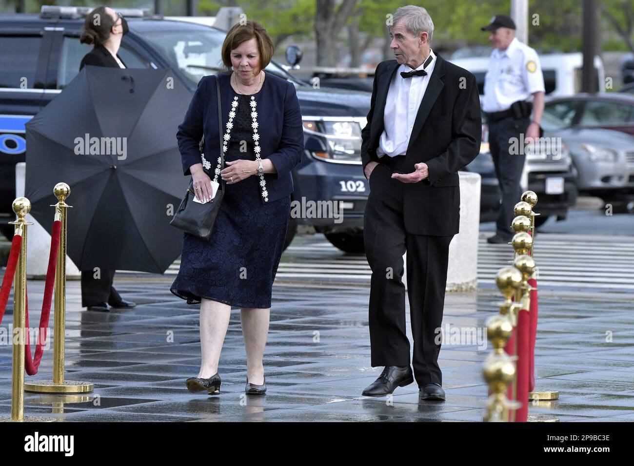 William Galvin, Secretary of the Commonwealth, right, and his wife ...