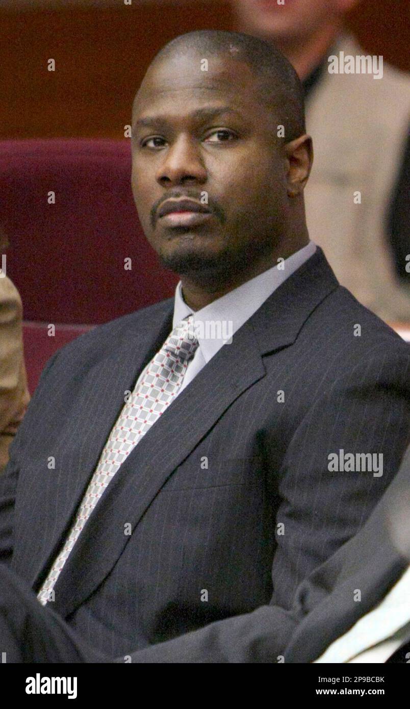 ** FILE ** In this July 10, 2008, file photo, Brian Nichols looks ...