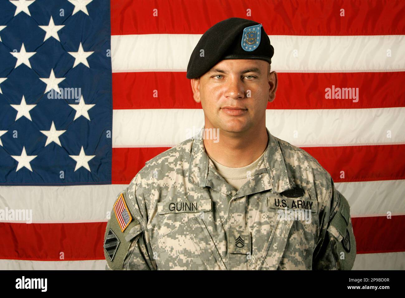 **ADVANCE FOR MONDAY, DEC 22**Staff Sgt. Ryan Guinn is seen in Hamlet ...