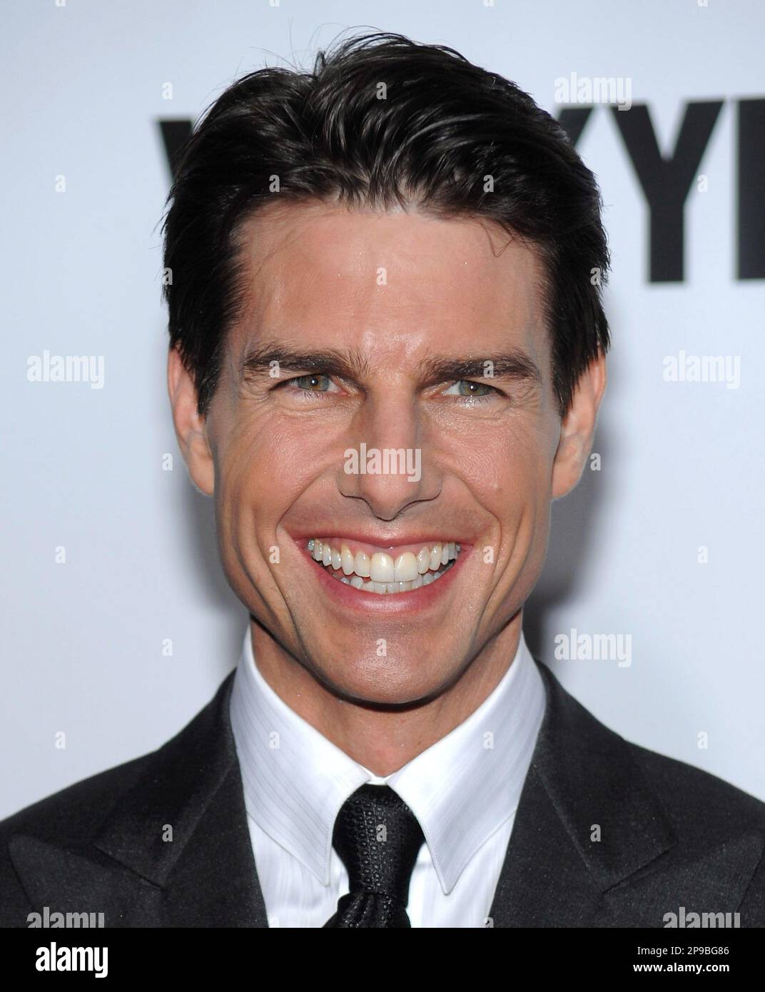 Actor Tom Cruise attends the world premiere of 'Valkyrie' at the Time ...