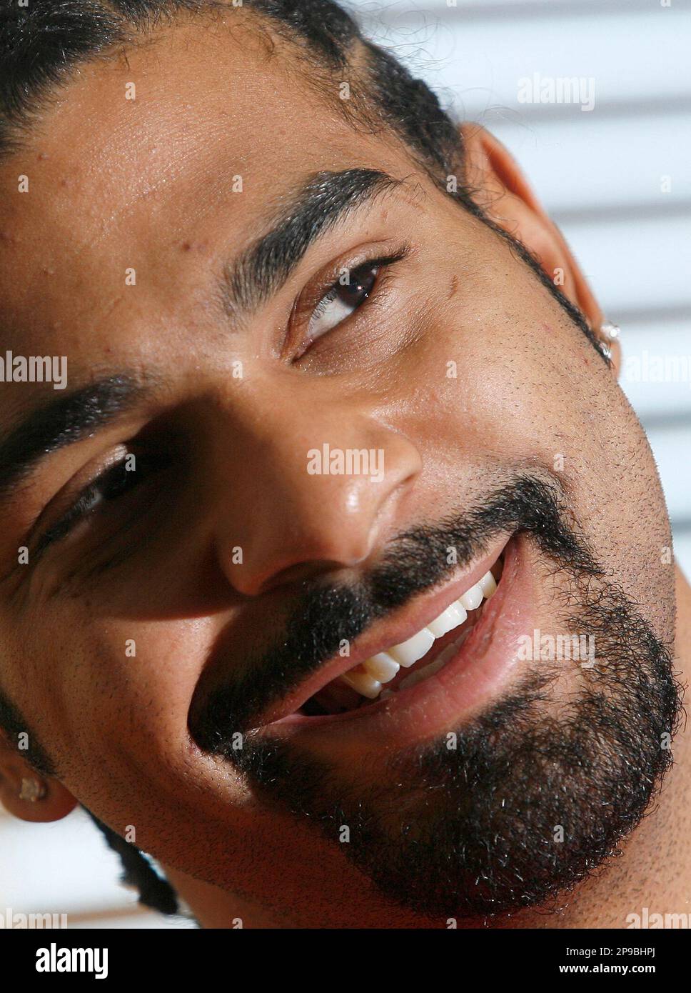 British boxer David Haye speaks during a Hayemaker Boxing press ...