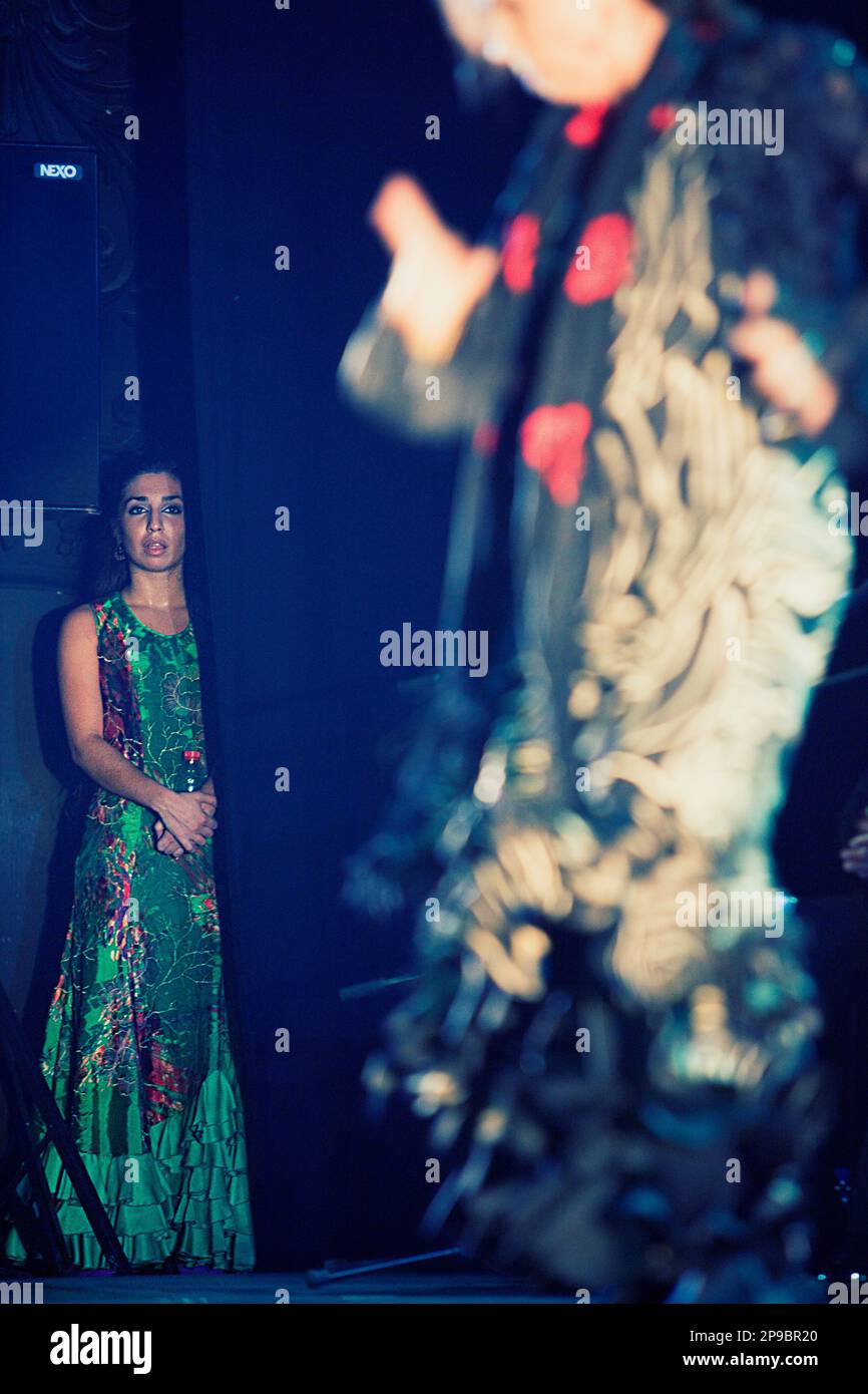 Nazaret Reyes, Woman,Teatre Coliseum. Barcelona,Cataluña,Spain Stock ...