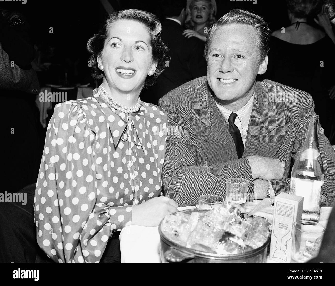 ** FILE ** In this Nov. 17, 1948 file photo, actor Van Johnson and his ...