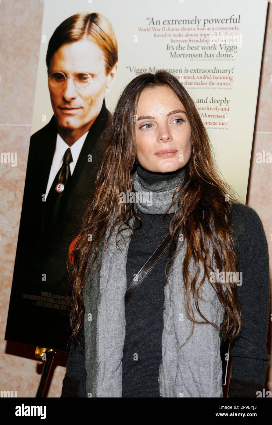 Actress Gabrielle Anwar arrives for the premiere of "Good" at the ...