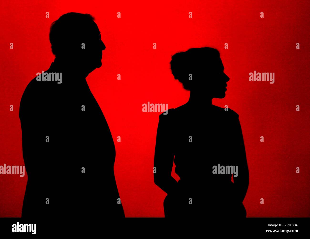 US actress Scarlett Johansson, right and British actor Michael Caine ...