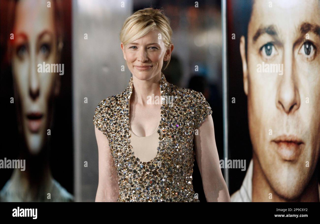 Cast member Cate Blanchett arrives at the premiere of "The Curious Case ...