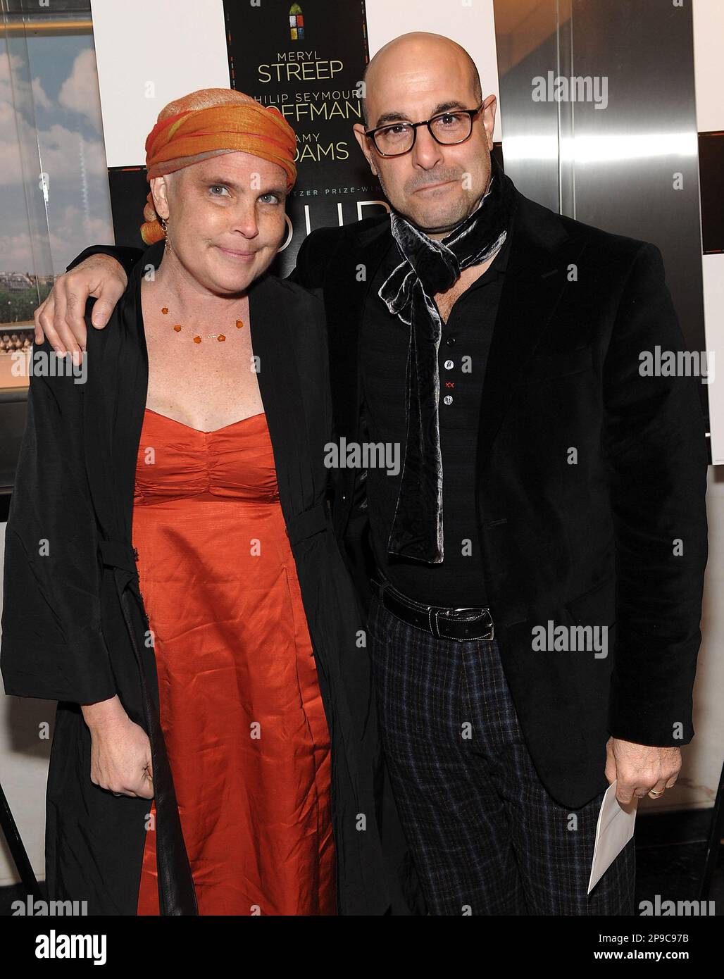 Actor Stanley Tucci and wife Kate Tucci attend a premiere for 'Doubt ...