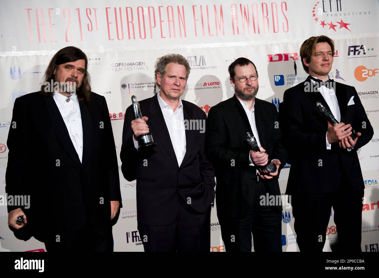 Danish Dogma founders and directors, from left, Kristian Levring ...