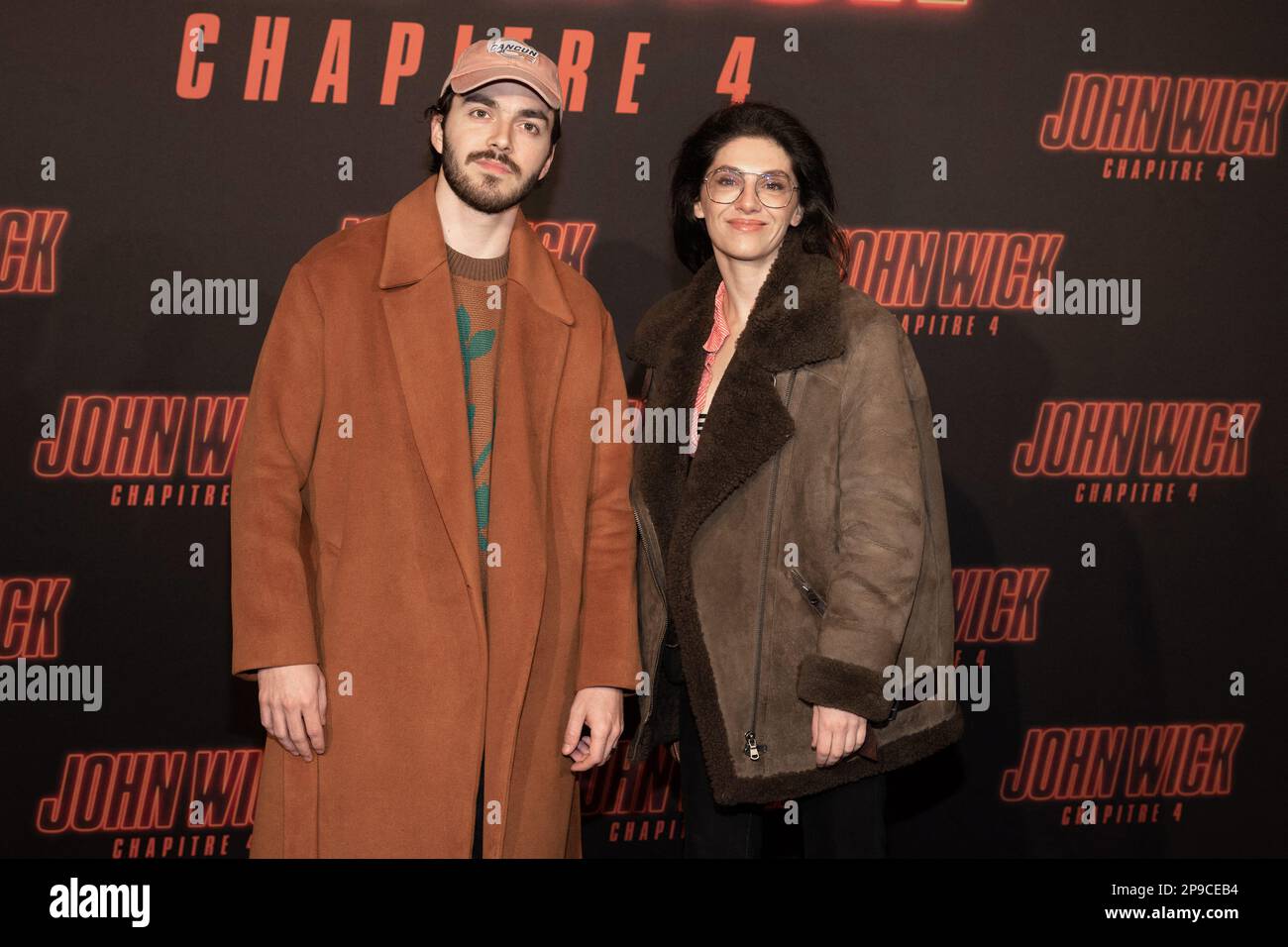 Paris, France. 11th Mar, 2023. Panayotis Pascot and Marina Rollman ...