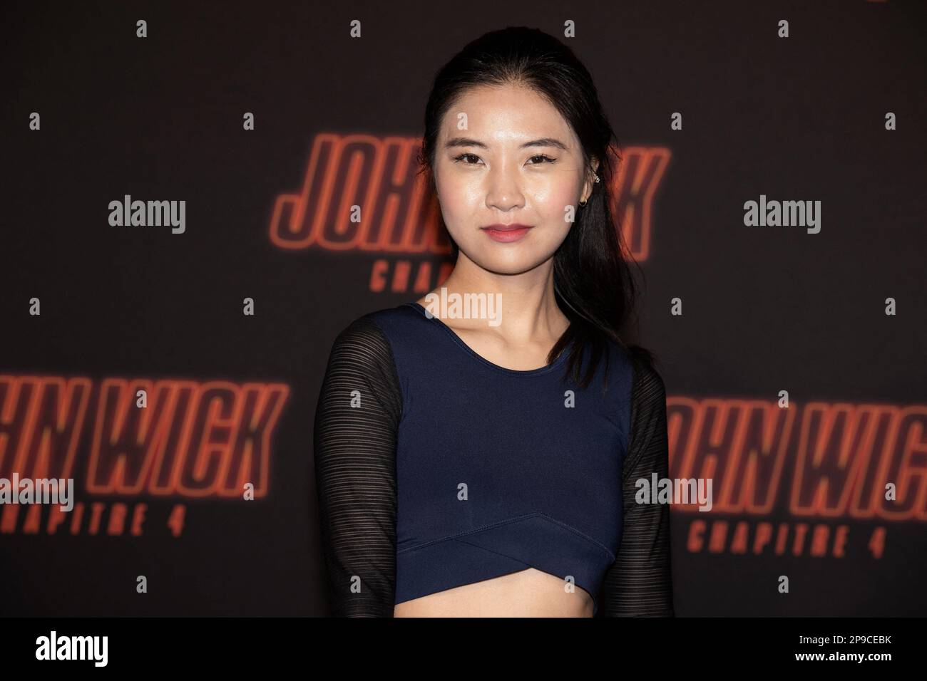 Paris, France. 11th Mar, 2023. Aimee Kwan attends the John Wick 4 ...