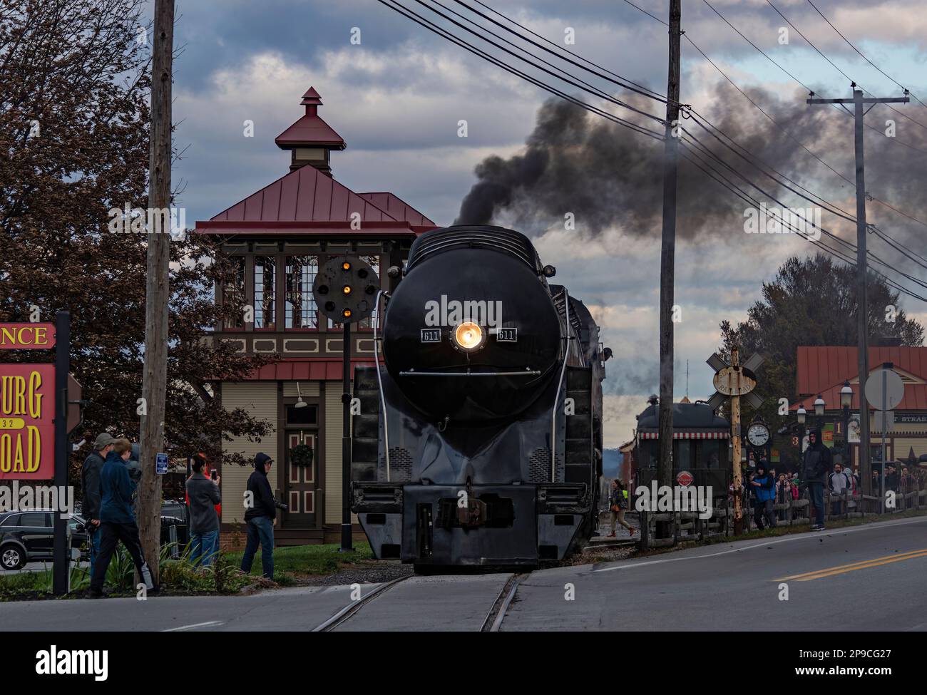 Transportation museum locomotive 611 hi-res stock photography and ...