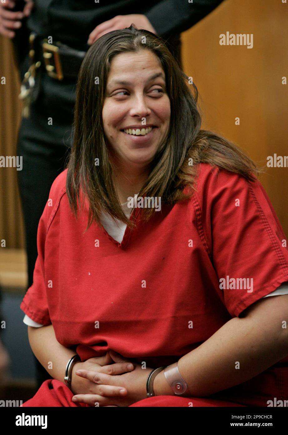 Kelly Layne Lau, 30, smiles as she appears in a Stockton, Calif ...