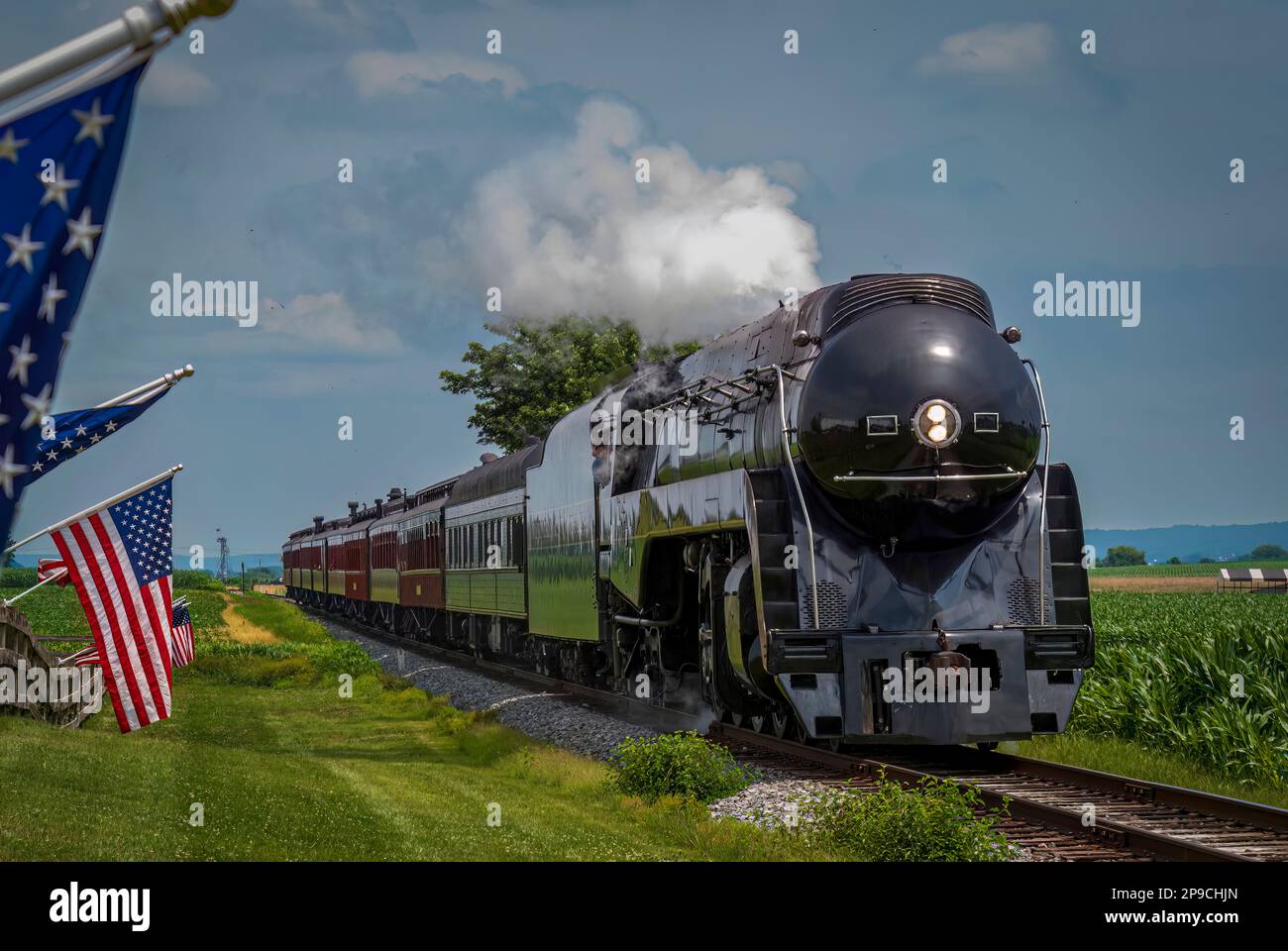 Transportation museum locomotive 611 hi-res stock photography and ...