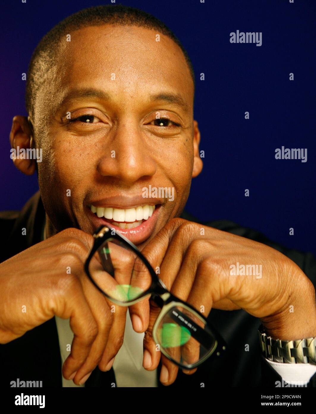 Musician Rafael Saadiq poses for a photograph in New York, Monday, Dec ...