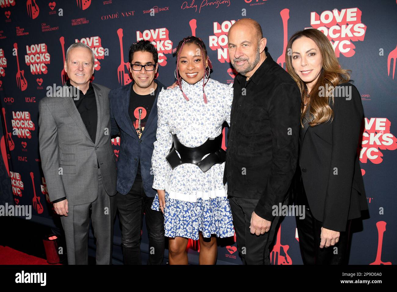 New York, USA. 09th Mar, 2023. David Ludwigson, Greg Williamson, Phoebe ...