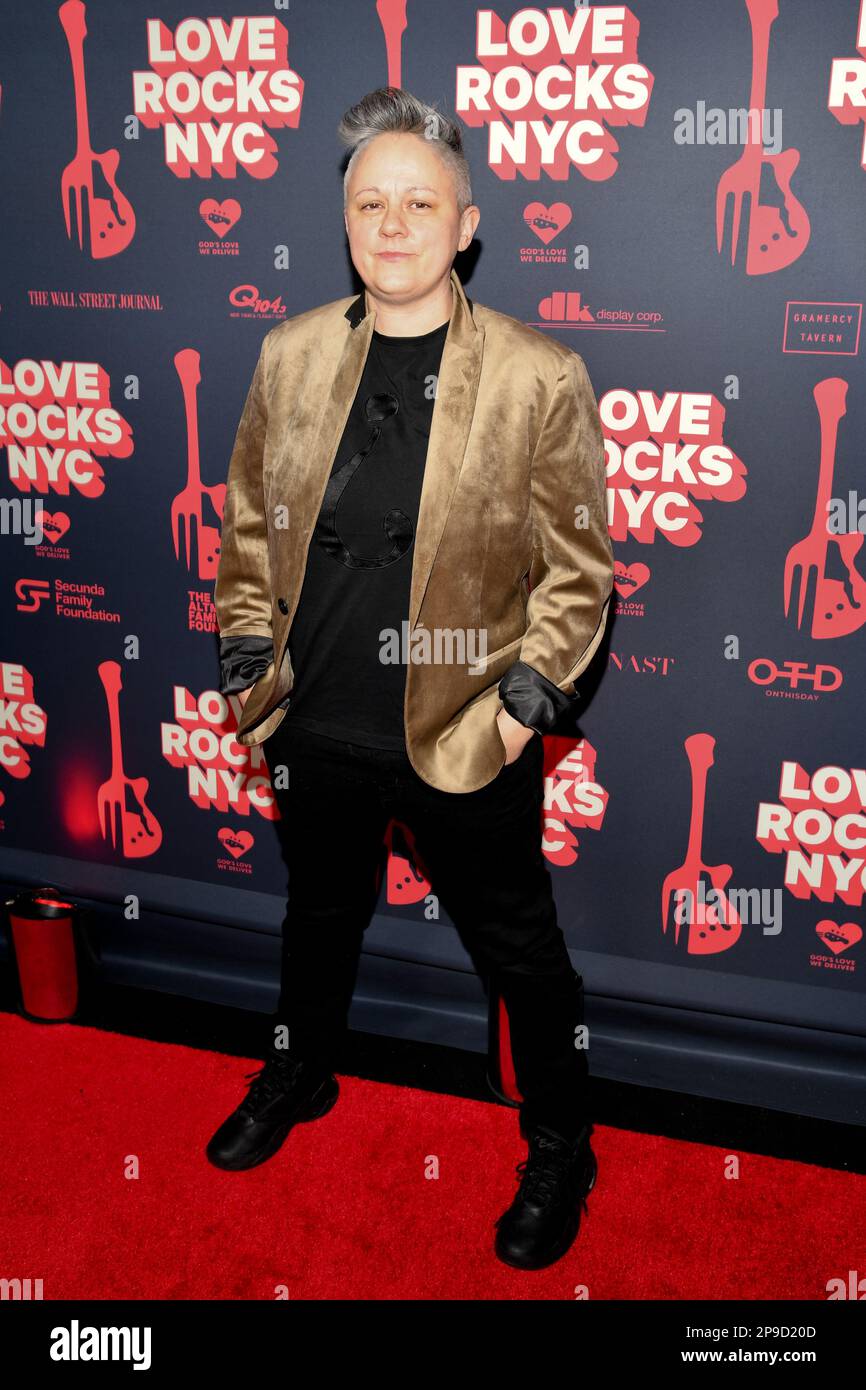 New York, USA. 09th Mar, 2023. Meg Toohey at the Seventh Annual Love Rocks NYC Benefit for God's ...