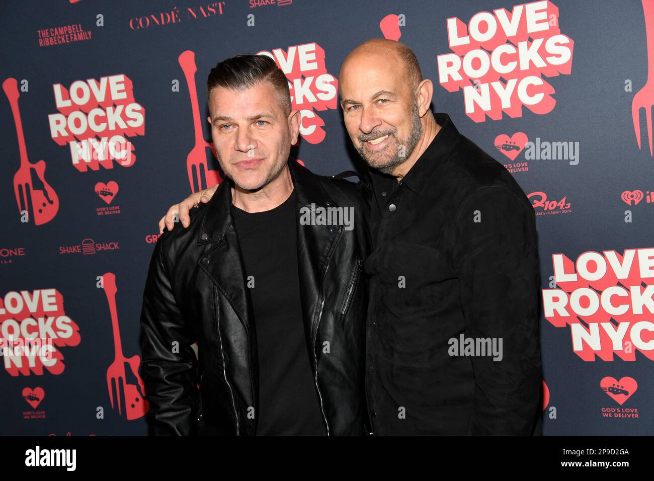 New York, USA. 09th Mar, 2023. Tom Murro and John Varvatos at the ...
