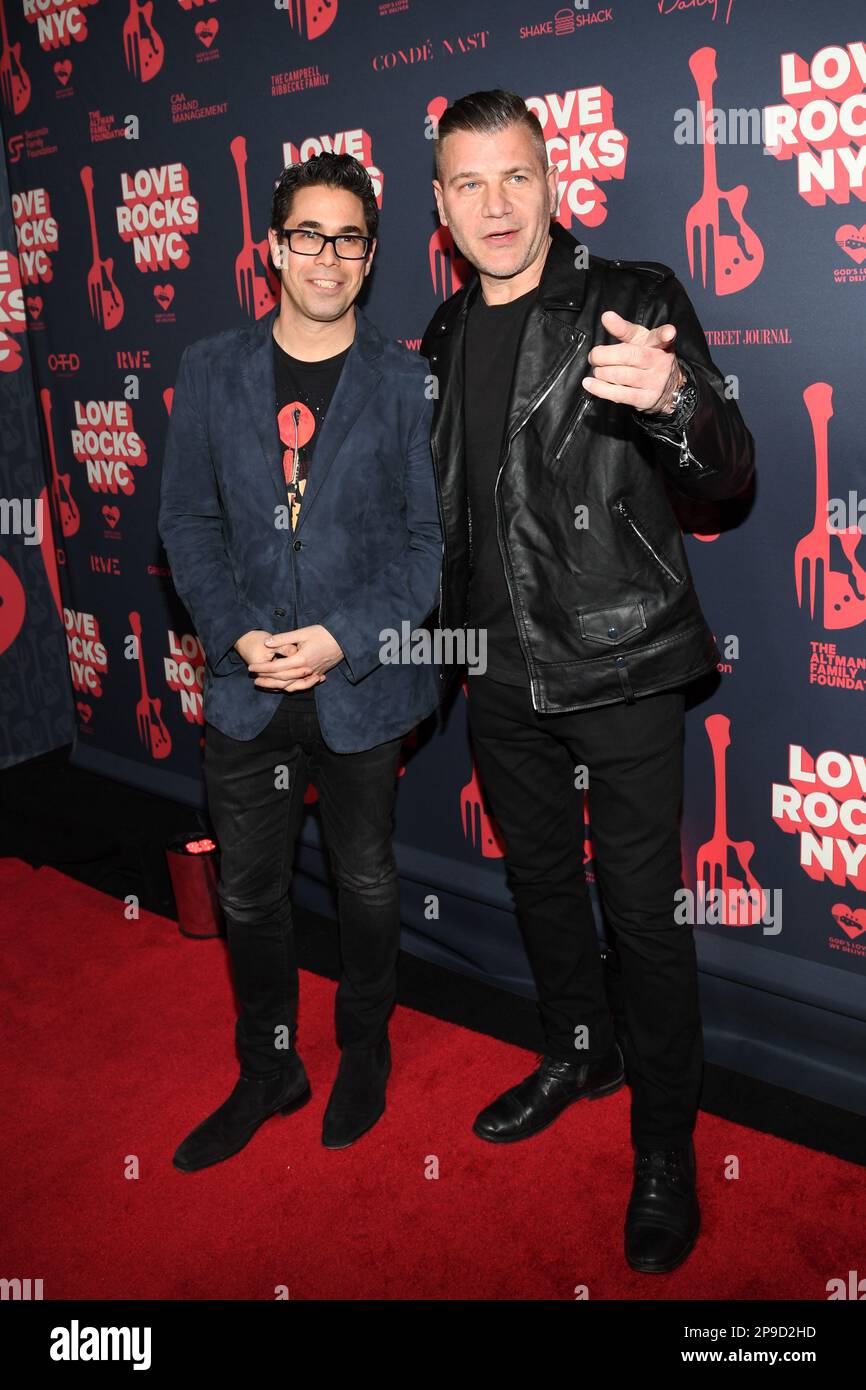 New York, USA. 09th Mar, 2023. Greg Williamson and Tom Murro at the ...