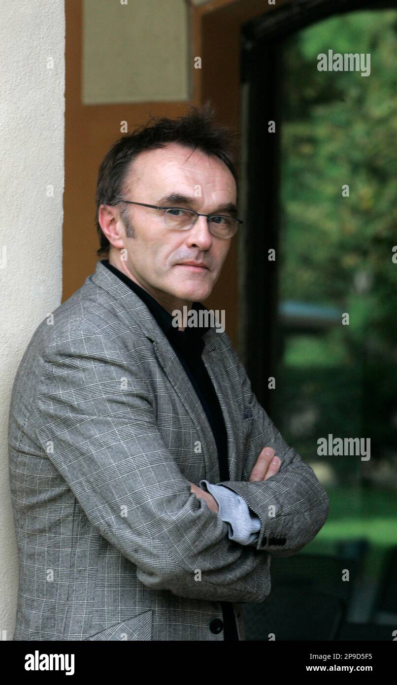English director Danny Boyle poses for photographers at a photocall for ...