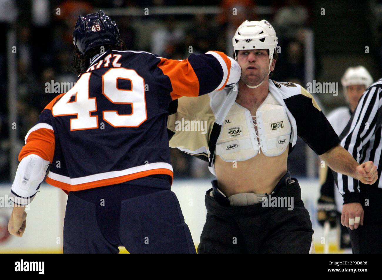 Eric Godard Fights Two New York Islanders, 1 Pittsburgh Penguin Banned