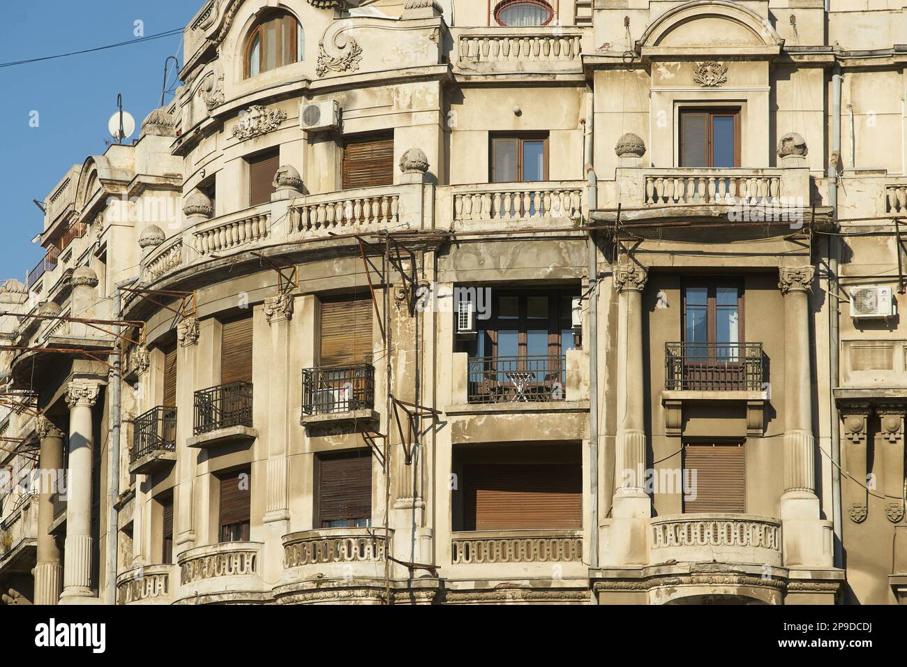 Bucharest, Romania - February 20, 2023: Adriatica-Trieste Palace, also ...
