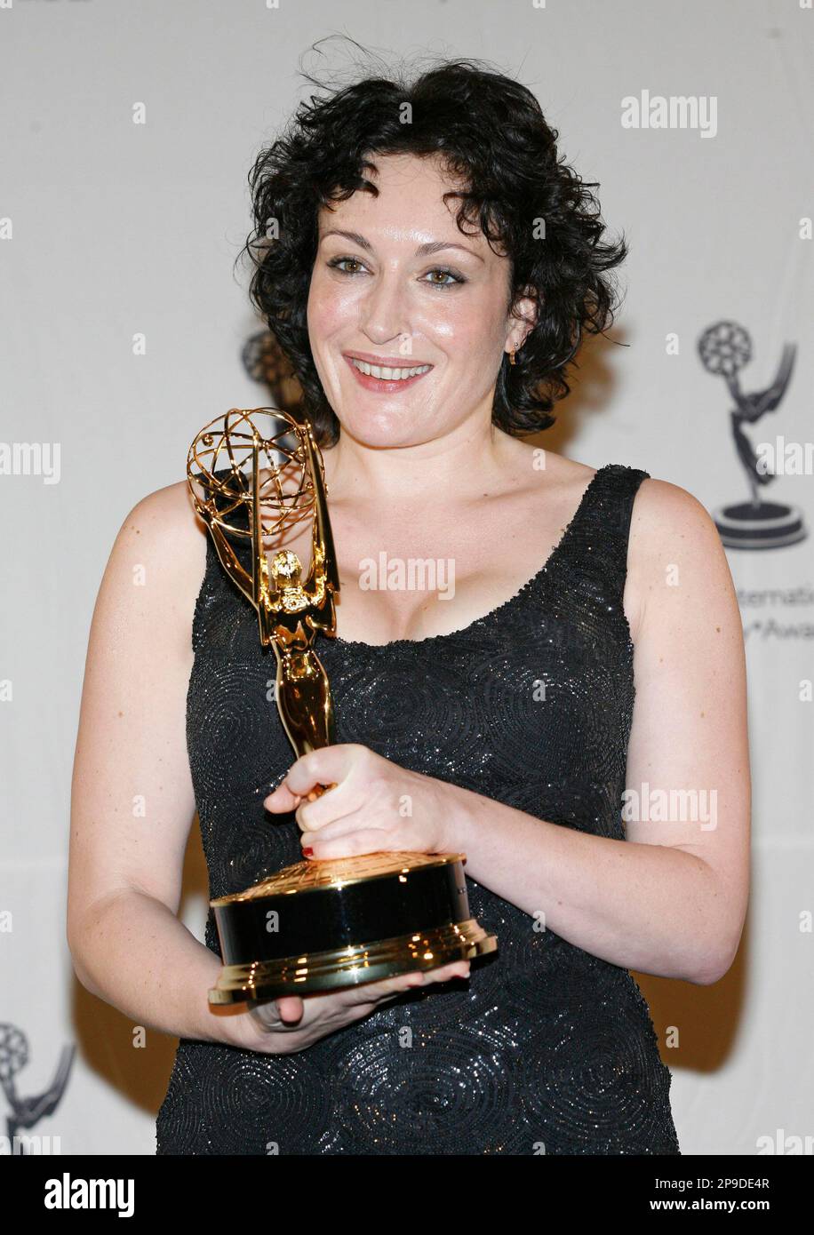 Lucy Cohu holds the award for Best Performance by an Actress, for her ...