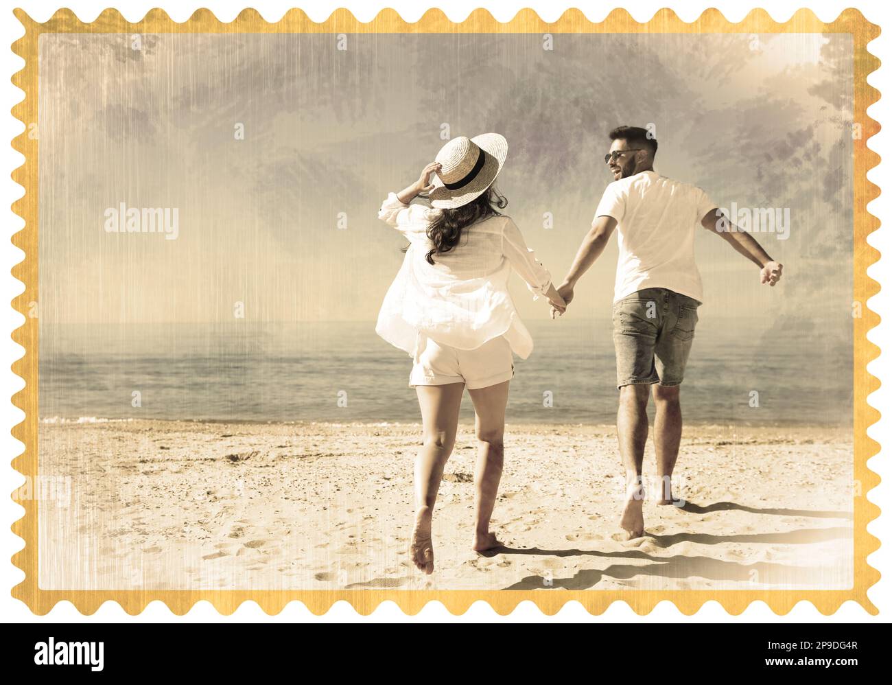 Lovers of the sea Cut Out Stock Images & Pictures - Alamy