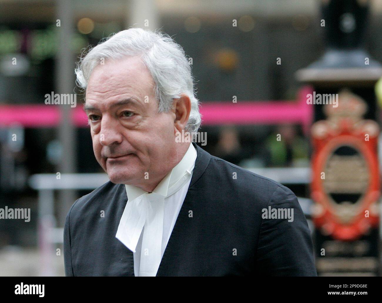 Robert Englehart, legal representative for US singer Michael Jackson ...