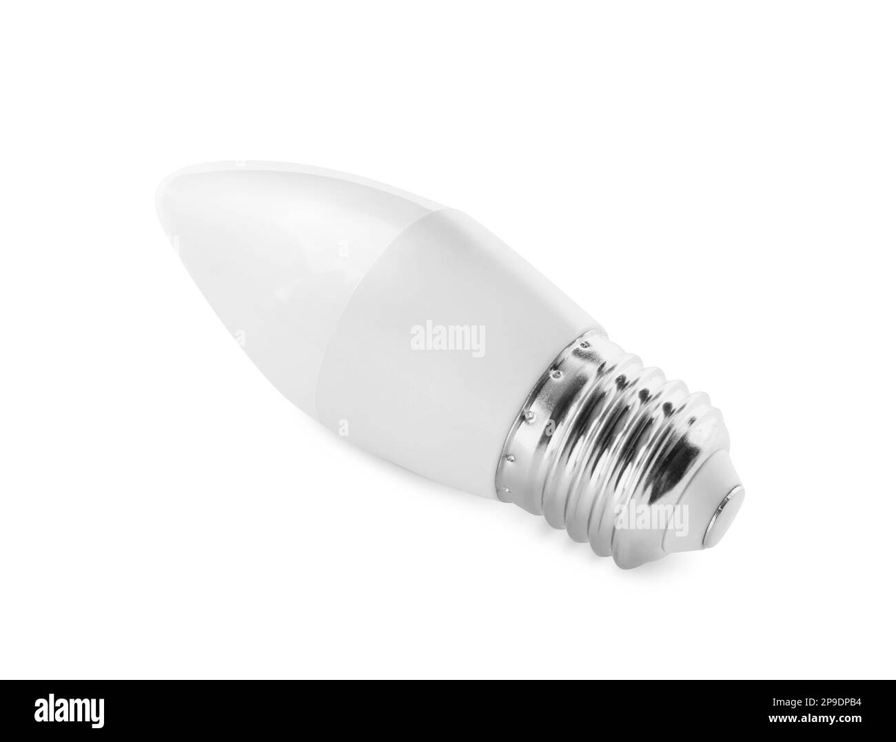 Light bulb on white background. Electrician's equipment Stock Photo - Alamy