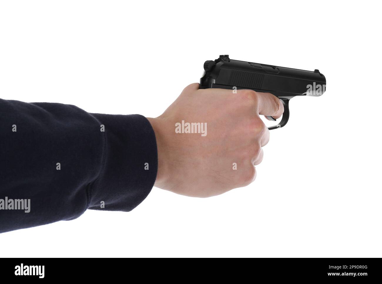 Man aiming gun hi-res stock photography and images - Alamy