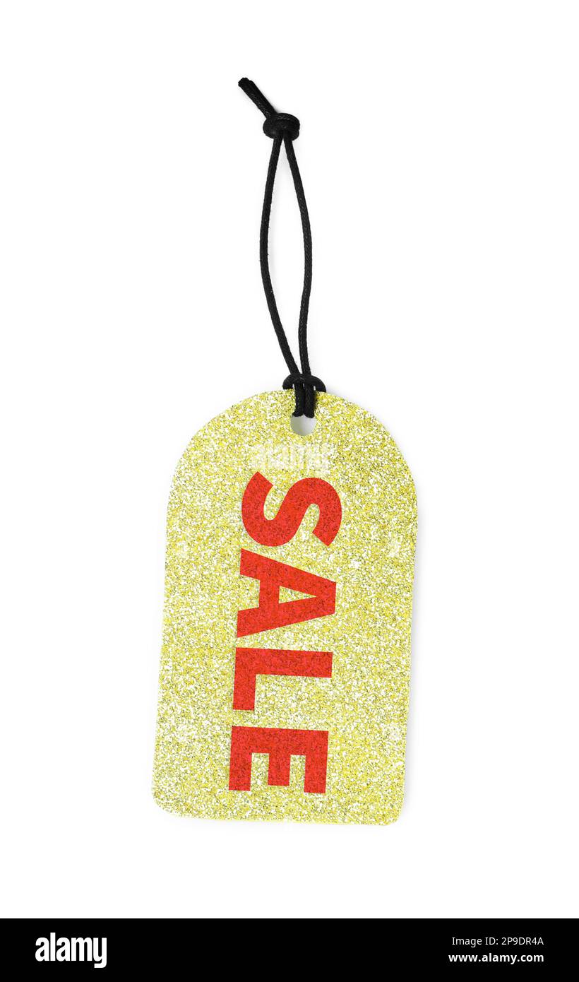 Golden tag words black hi-res stock photography and images - Alamy