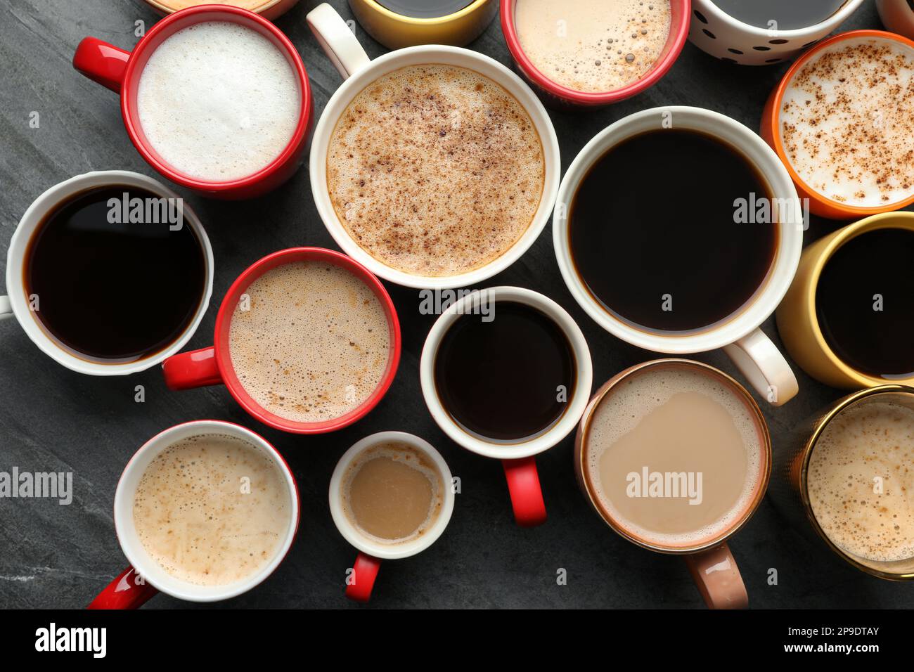 Flat white coffees milk hi-res stock photography and images - Alamy