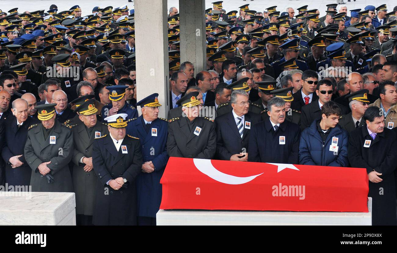 Turkish leaders, including President Abdullah Gul and ttop army ...