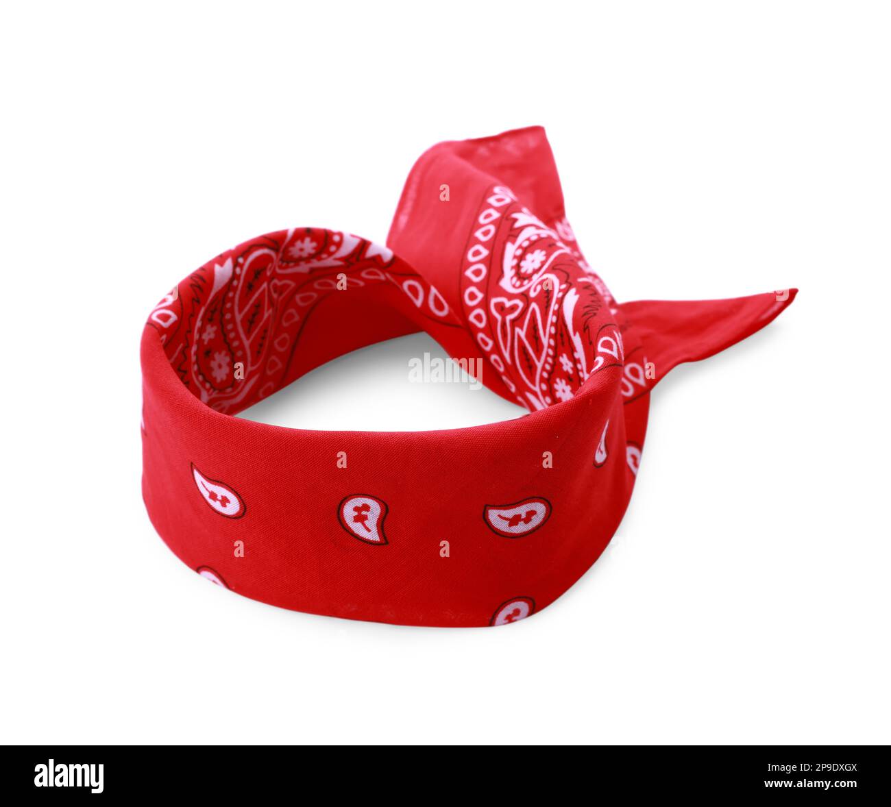 Red Bandana Folded Red Star Field Bandana Abracadana