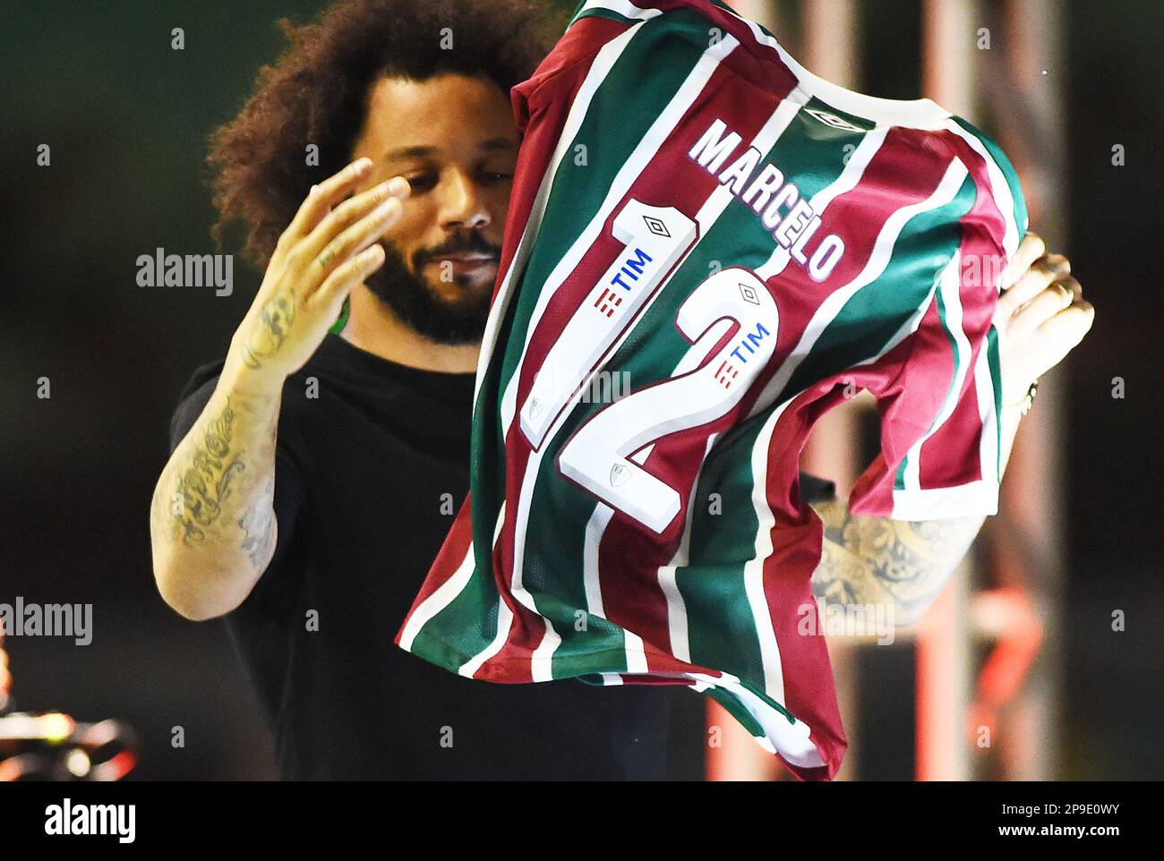 Soccer player marcelo fluminense hi-res stock photography and images ...